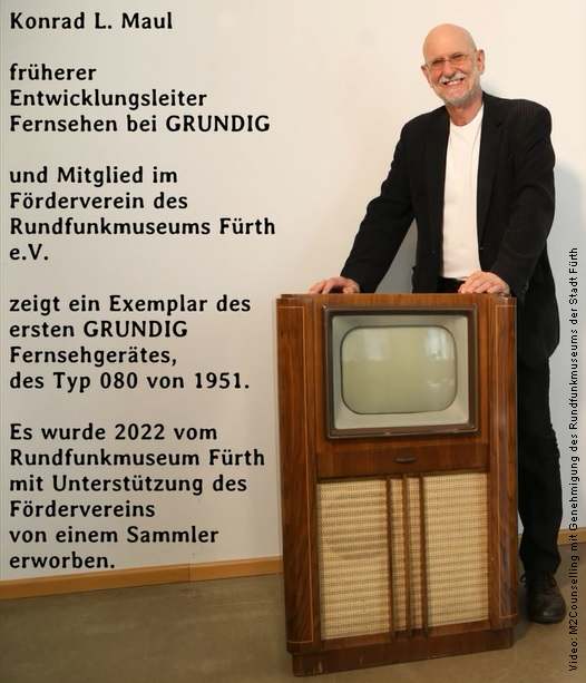 Der erste Grundig Fernseher Model 080